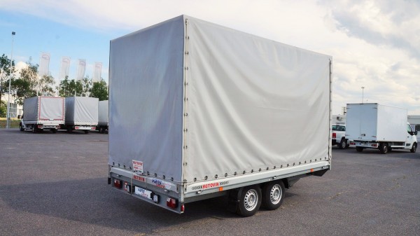 EUROTRAILERS EV 25 PŘÍVĚS NA 8 EUROPALET - Príves | dodávky a užitkové ...